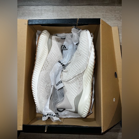 adidas | Shoes | Adidas Alpha 3 Bounce Beige Size 1 | Poshmark